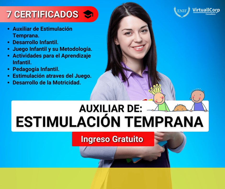 Curso: Estimulación Temprana (GRATIS) CON 7 CERTIFICADOS