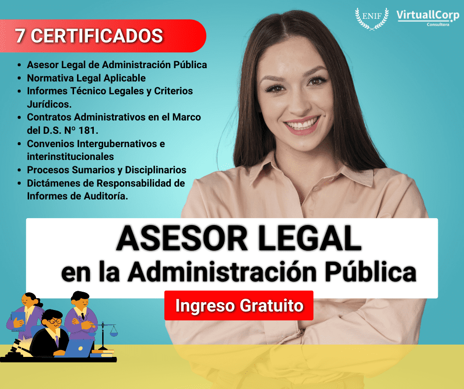 Asesor Legal en la Administración Pública – VIRTUALLCORP