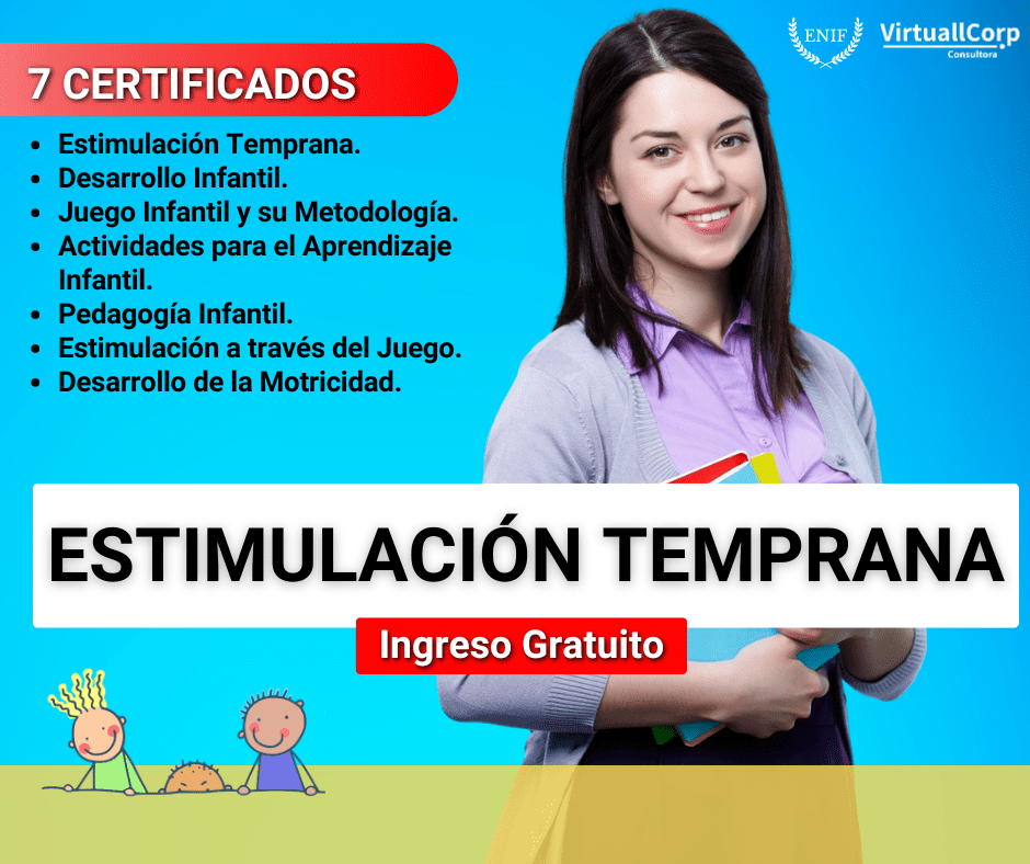 Curso: Estimulación Temprana (GRATIS) CON 7 CERTIFICADOS